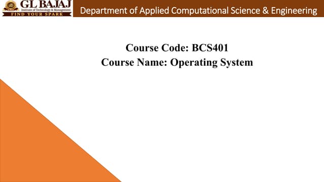 Operating-Systems-A-Journey ( by information | PPTX