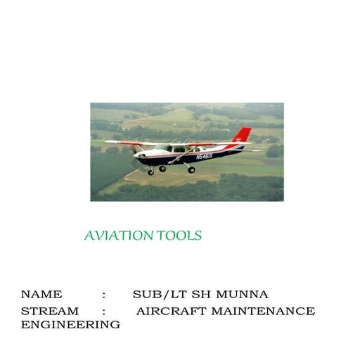 Aviation tools_ munna | DOCX