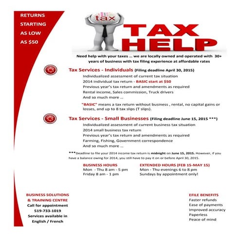 2015 Taxation Poster Final | PDF