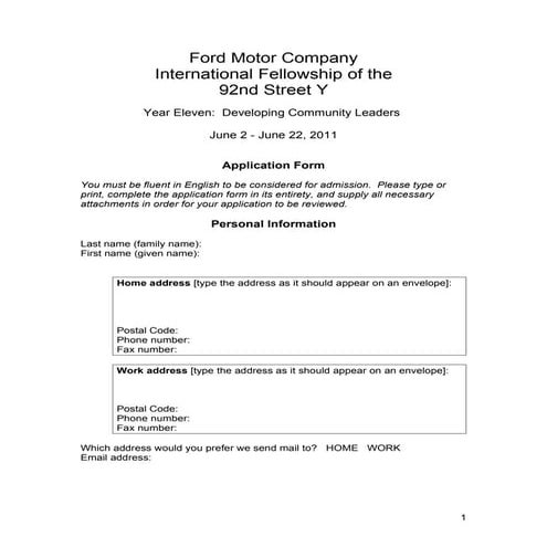 Mano-a-Mano-Volunteer-Application | PDF