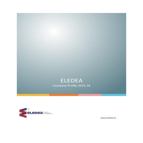 Eledea Company Profile | PDF