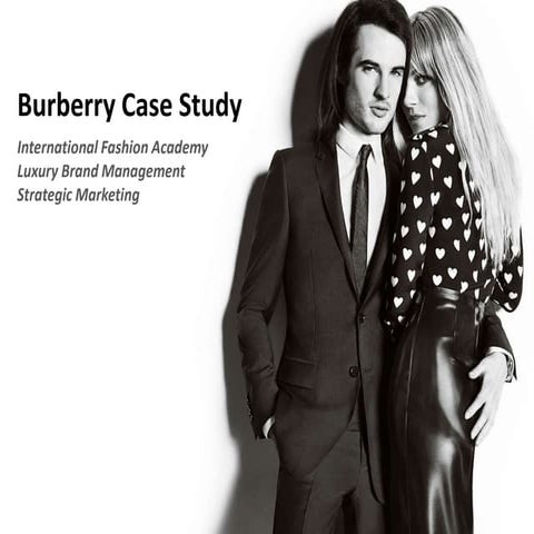 Burberry Ceo Case Analysis Pptx