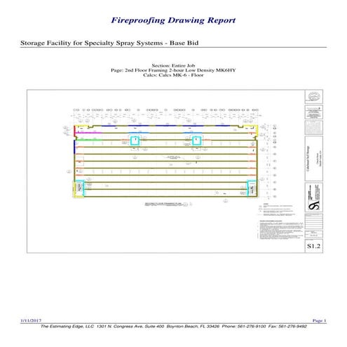 Fireproof Drawing | PDF