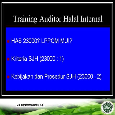 373086748-Training-Auditor-Halal-Internal.ppt