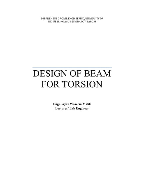 Deep beam aci # l 1 | PDF