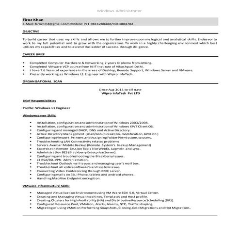 Resume VM | DOCX