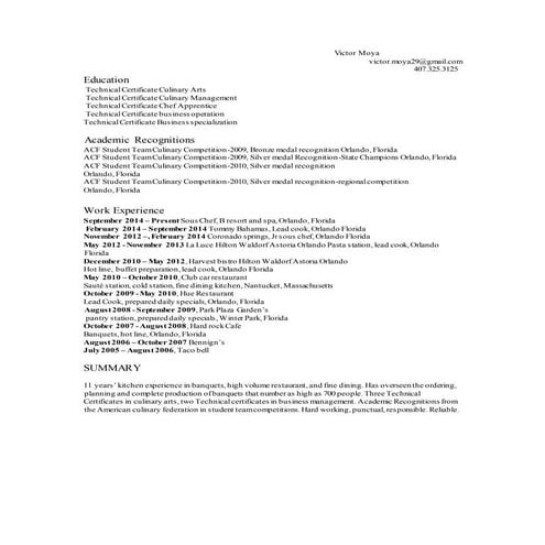 Victor Moya resume 2 | DOCX