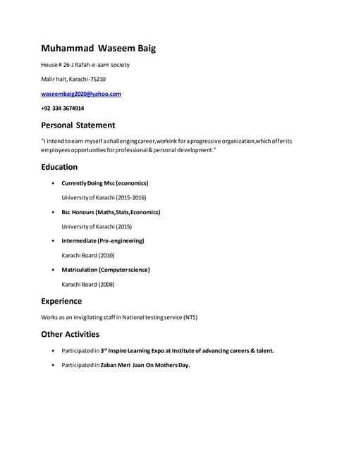 Resume of Mindy Maddox | PDF