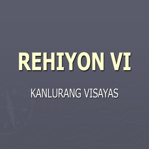 Region-6-Kanlurang-Visayas.ppt Aklan, panay island | PPT