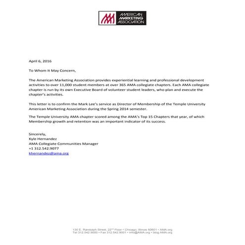 Mark Lee (Proof and Conformation as the TU-AMA Director of Membership ...
