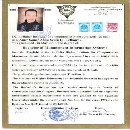 Delta Certificate | PDF