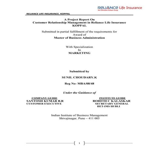 customer-relationship-management-in-reliance-life-insurance | DOCX
