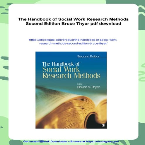 Social work research | PPT