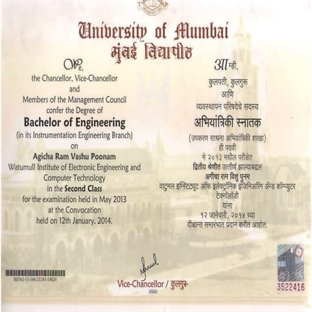 Degree Certificate-rotated | PDF