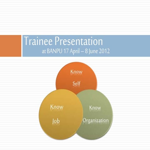 Trainee Presentation | PPTX