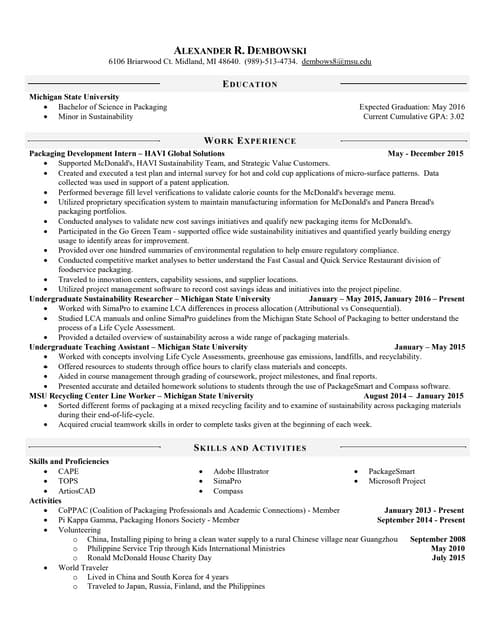 Boeing Resume | DOCX
