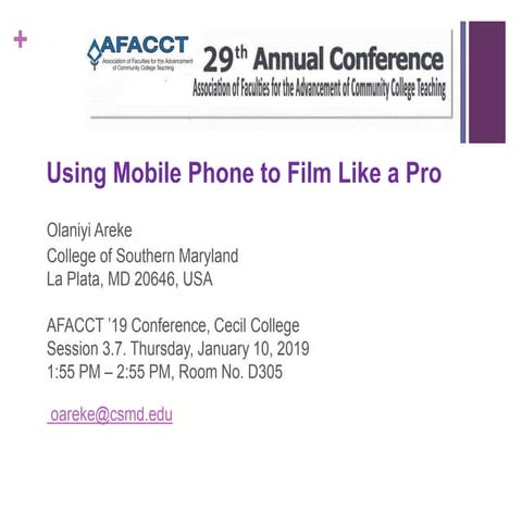 Cellphone Photography: Using a Mobile Phone to Film | PPT