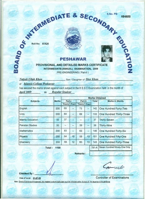 DMC matric | PDF