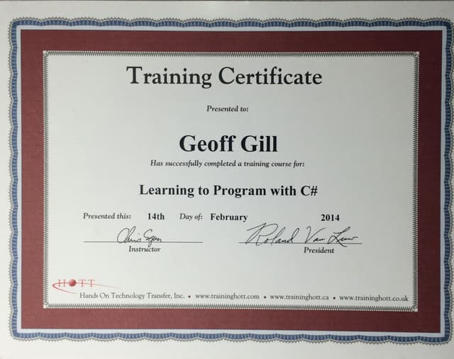 certificate_program_c_sharp | PPT certificate_program_c_sharp | PPT