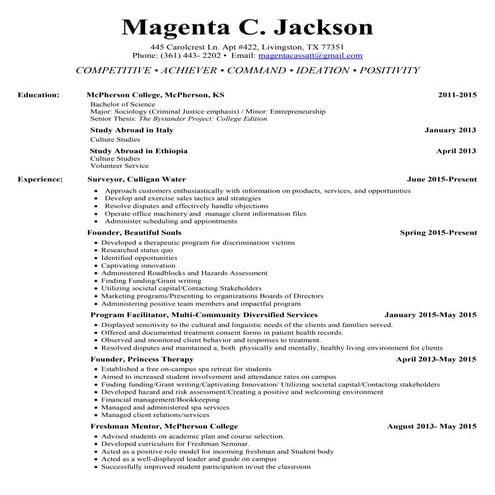 Angela M. Richardson Resume - Updated | PDF