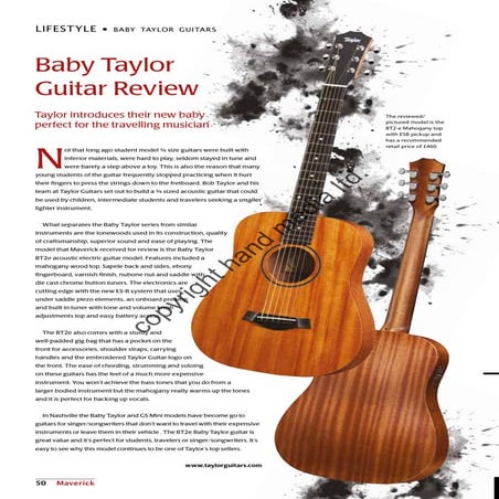 taylor guitars 2 | PDF