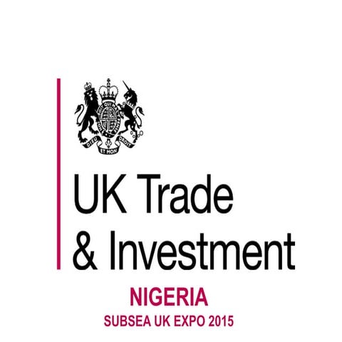 UKTI Presentation_SUBSEA 2015 | PPT