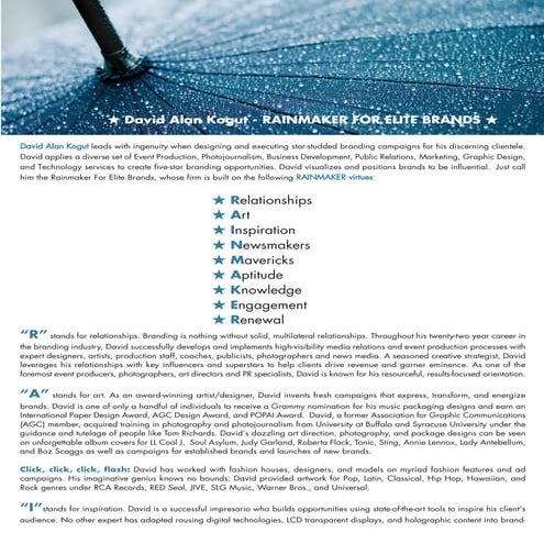 RAINMAKER-David Alan Kogut | PDF