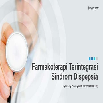 Kasus farmakoterapi DYSPEPSIA | PPTX