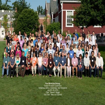 Gordon Research Conference_Plant Molecular Biology_2014 | PDF