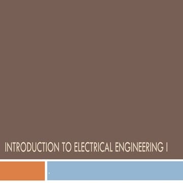 Basic Laws of Introduction to Electrical Engineering | PDF