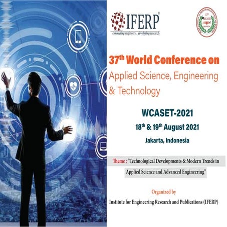 37th World Conference on Applied Science Engineering & Technology | PDF