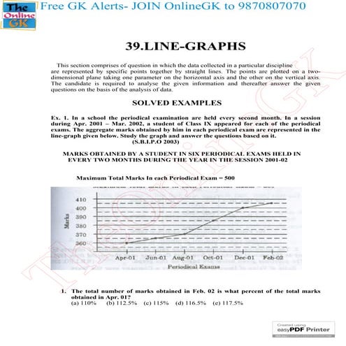 38. line graphs | PDF