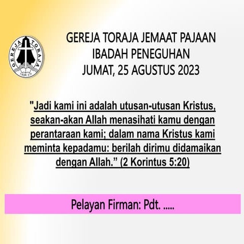 38.a Ibadah Peneguhan 25 Agustuseeeeeeeeeeee 2023 (1).pptx