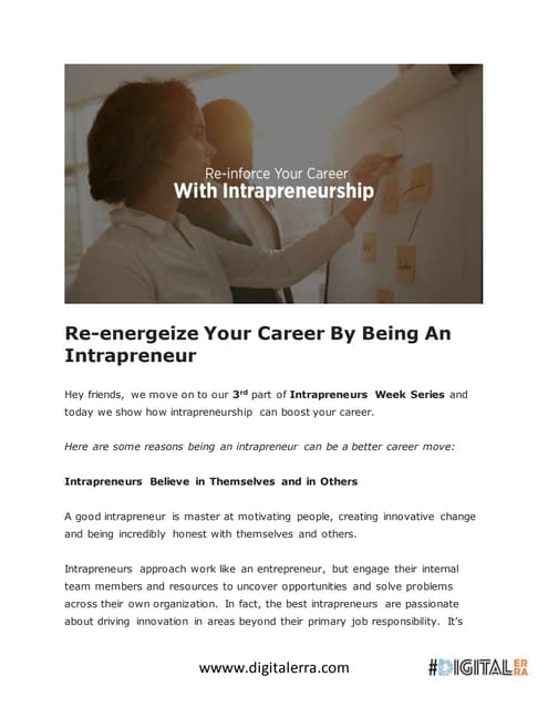 Intrapreneurship | PPT