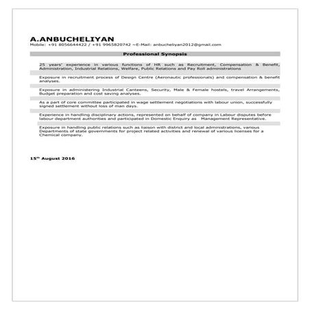 Resume of Louise mCArthur | DOCX