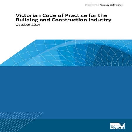 Victorian-Code-of-Practice-for-the-Building-and-Construction-Industry-2014 | PDF