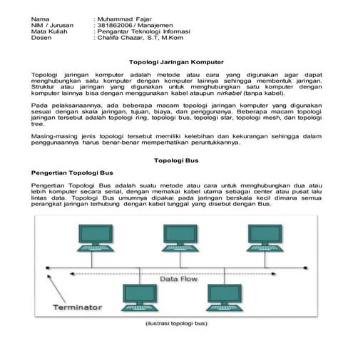 Topologi Jaringan | DOCX