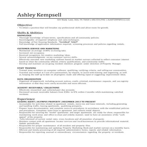 MARIA GARZA'S RESUME | PDF