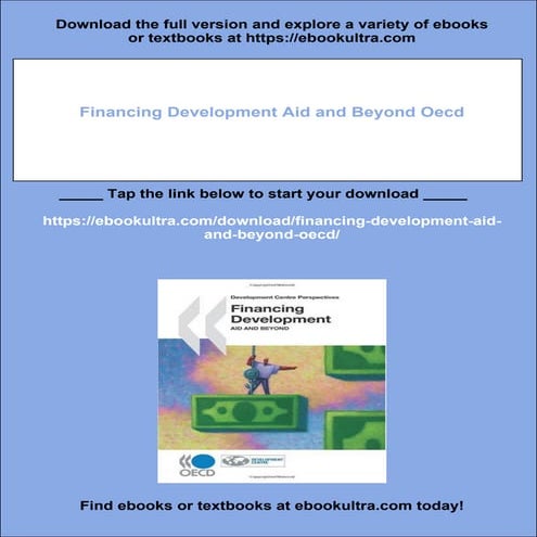 Financing Development Aid and Beyond Oecd | PDF