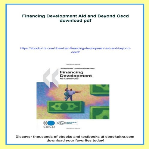Financing Development Aid and Beyond Oecd | PDF