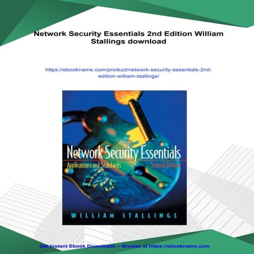 Network Security Essentials 2nd Edition William Stallings | PDF