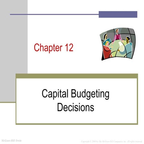 Capital budget explaining slides show ed | PPT