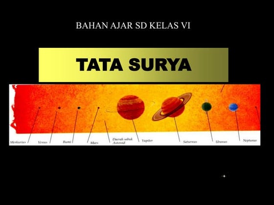 Powerpoint: Tata Surya | PPTX