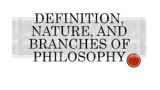 Introduction to philosophy | PPTX