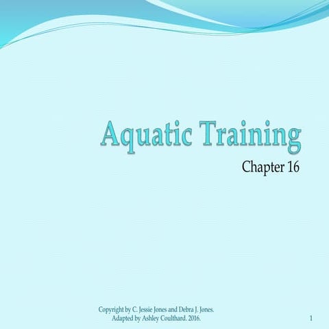 Aquatic Training | PPT