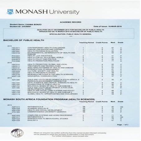 Chama Transcript1 | PDF