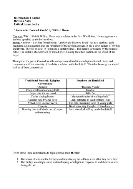 Analysis of "Life Cycle" by Bruce Dawe | PPTX