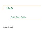 Ipv6 cheat sheet | PDF