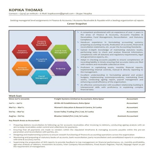 Kopika-Thomas-CV | PDF