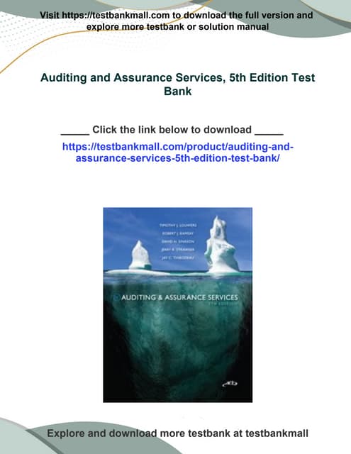 Explain the relationships among audit services, attestation services ...